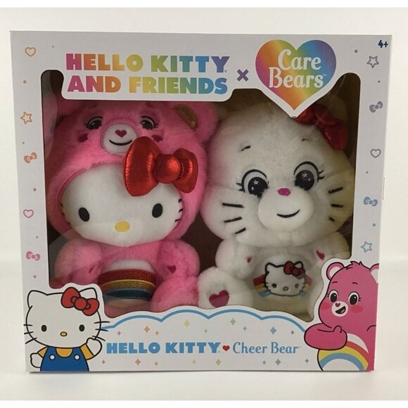 Care Bears | Toys | Hello Kitty And Friends X Care Bears Cheer Bear ...